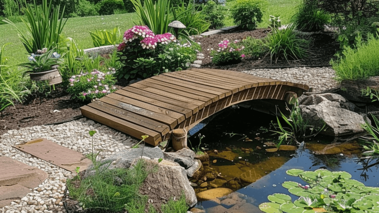 22 Inspiring Pond Ideas with Bridges to Enhance Your Outdoor Space
